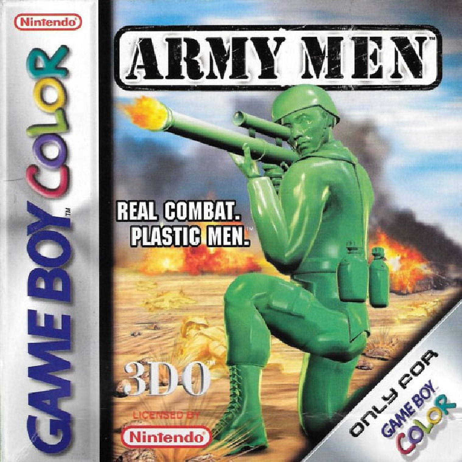 Restored Army Men (Nintendo Gameboy Color, 2000) Shooter Game ...
