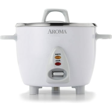 Aroma Mini Electric 3-Cup Digital Cool Touch Rice Cooker - Walmart.com