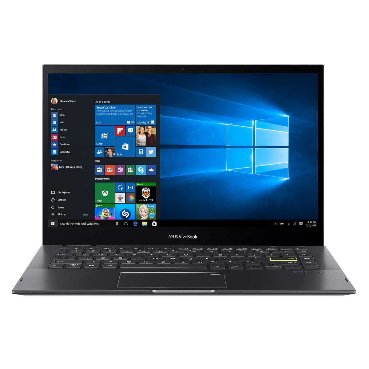 Restored Asus Vivobook Flip 14 TP470EZ 14" FHD IPS LED Touchscreen ...