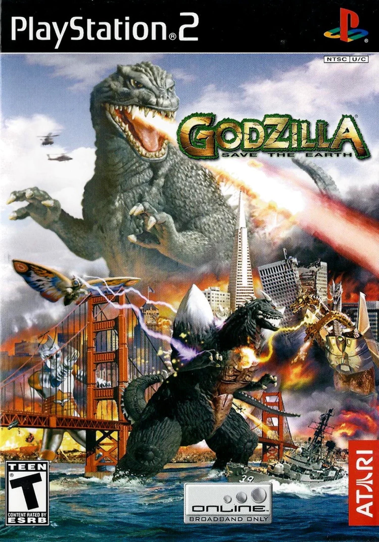 Restored Atari Godzilla: Save Planet Earth (Refurbished) - Walmart.com