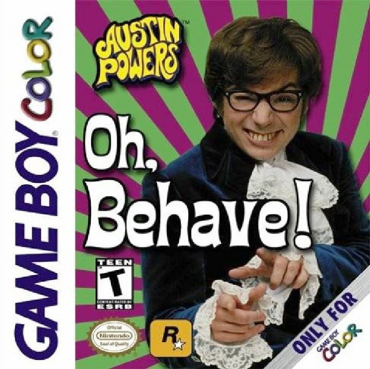 Restored Austin Powers: Oh Behave! (Nintendo Game Boy Color, 2000 ...
