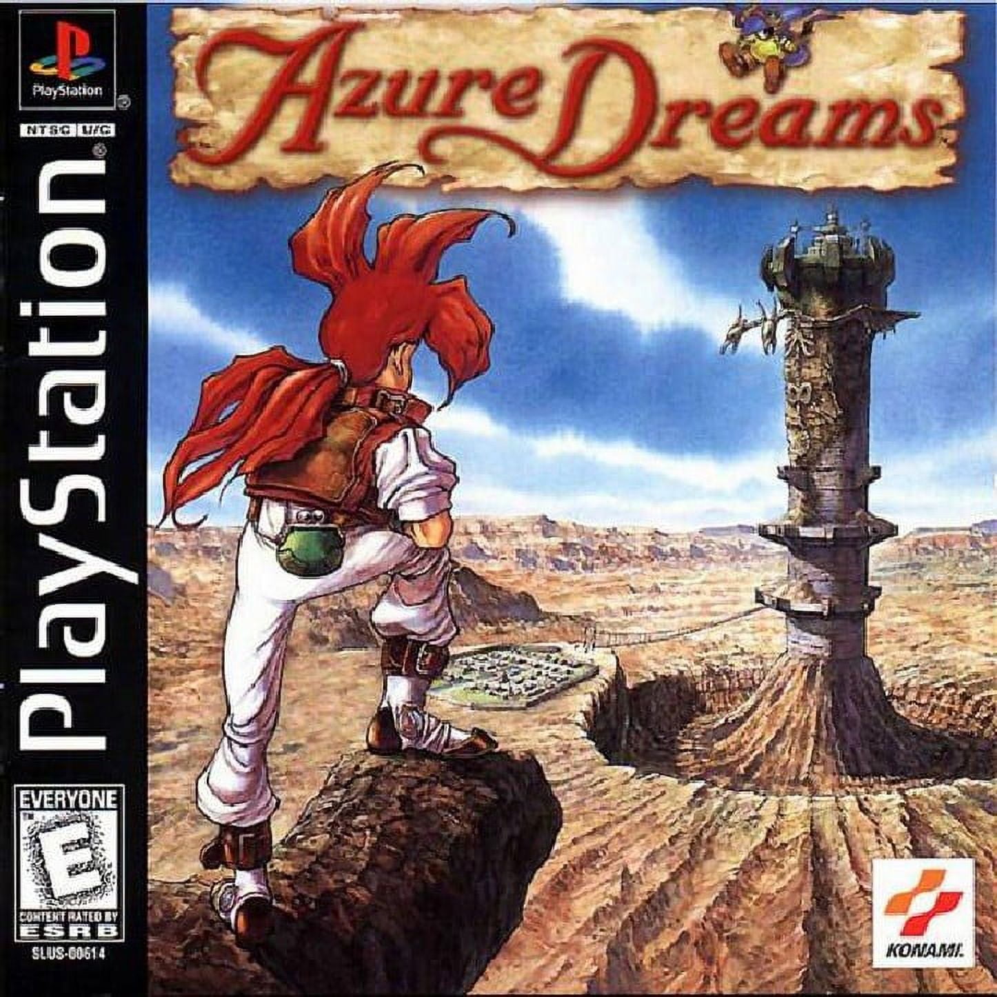 Restored Azure Dreams (Sony PlayStation 1, 1998) RPG Game (Refurbished ...