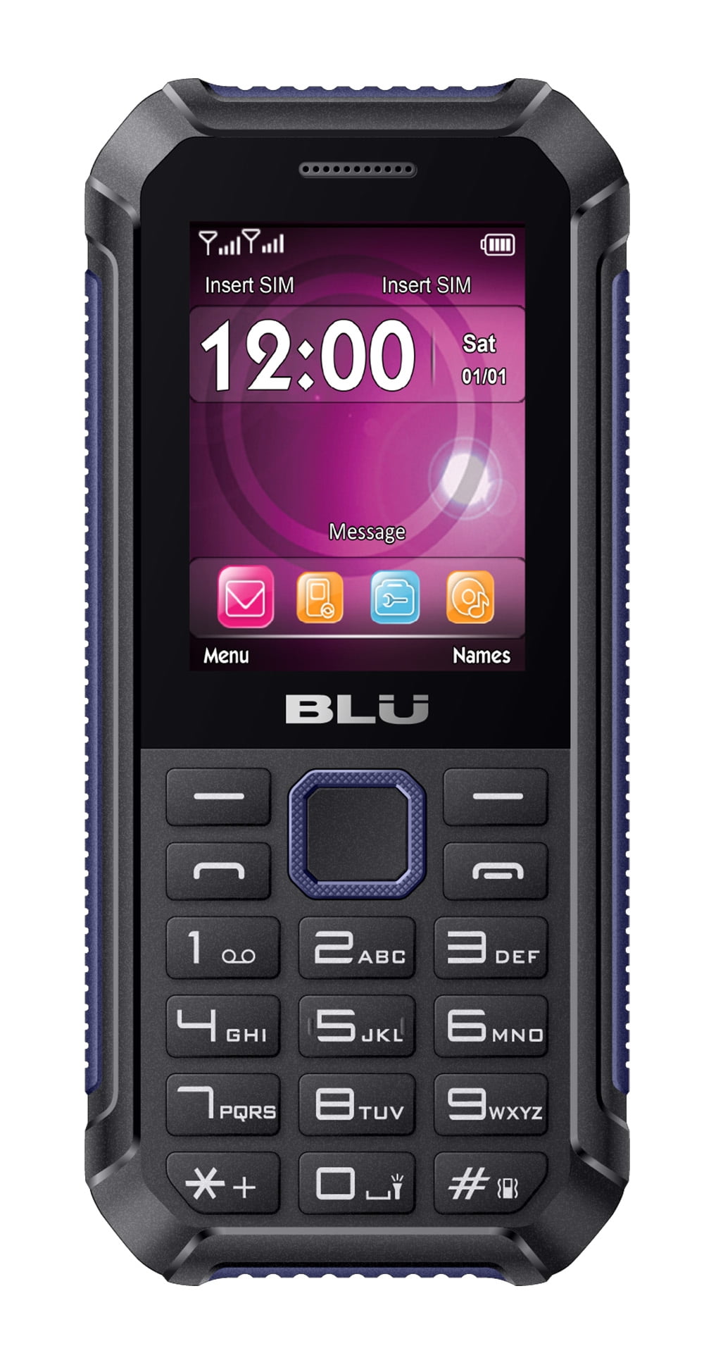 Restored BLU Tank Extreme 2.4 T450X Unlocked GSM Dual-SIM Rugged Phone ...
