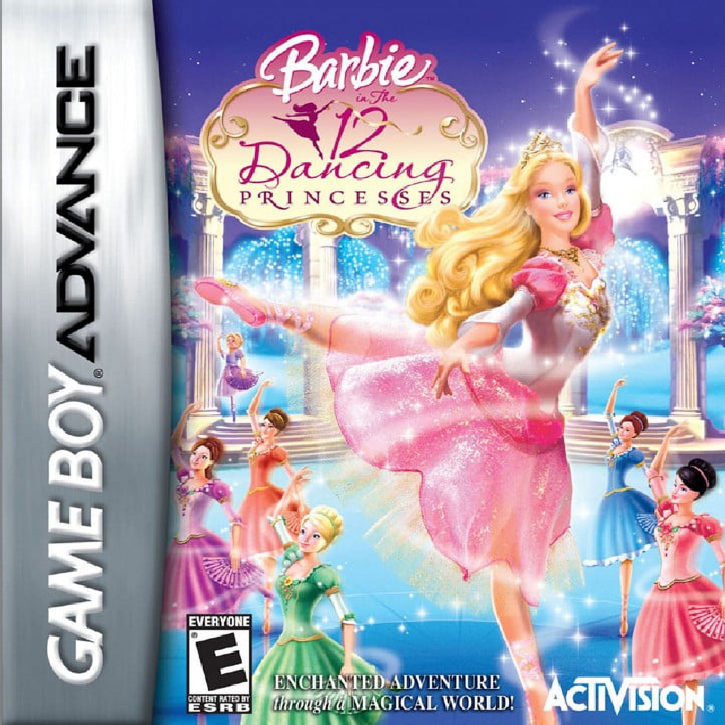 Restored Barbie In The 12 Dancing Princesses (Nintendo GameBoy Advance ...