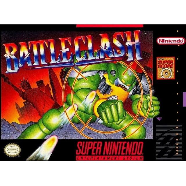 Restored Battle Clash (Super Nintendo, 2000) SNES Shooter Game ...