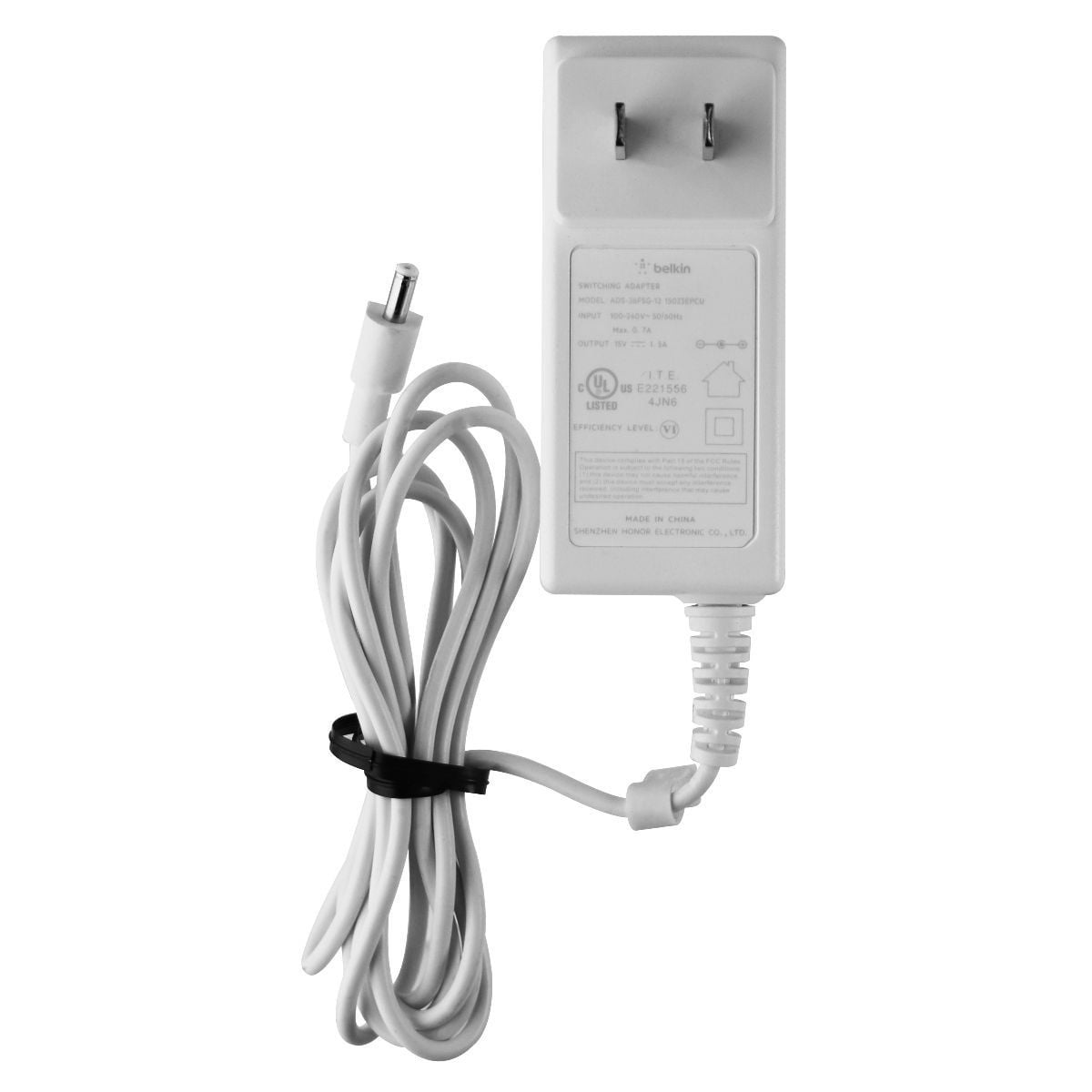 Restored Belkin (15V/1.5A) Switching Adapter Power Supply -White (ADS ...
