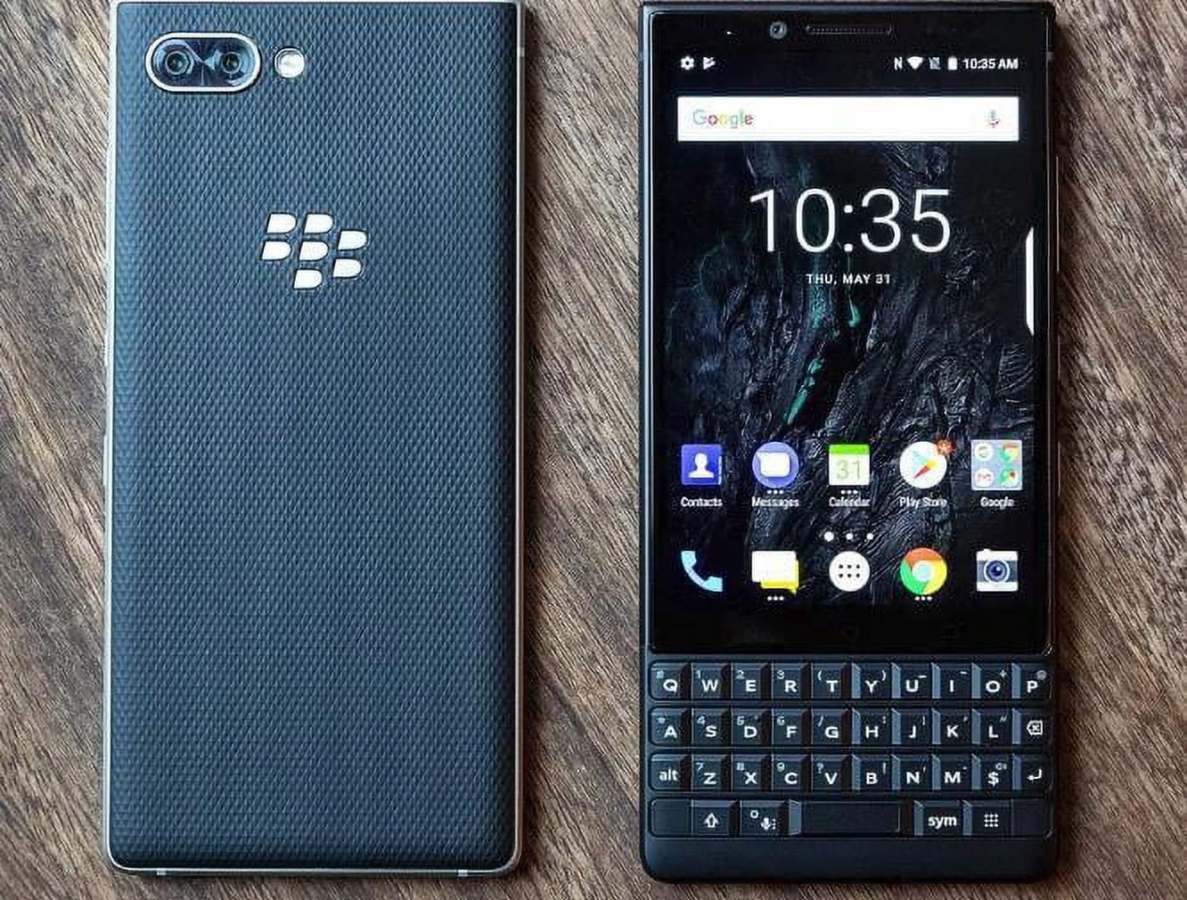 BlackBerry KEY2 LE 4GB (Unlocked), Slate Gray, (Refurbished) - Walmart ...