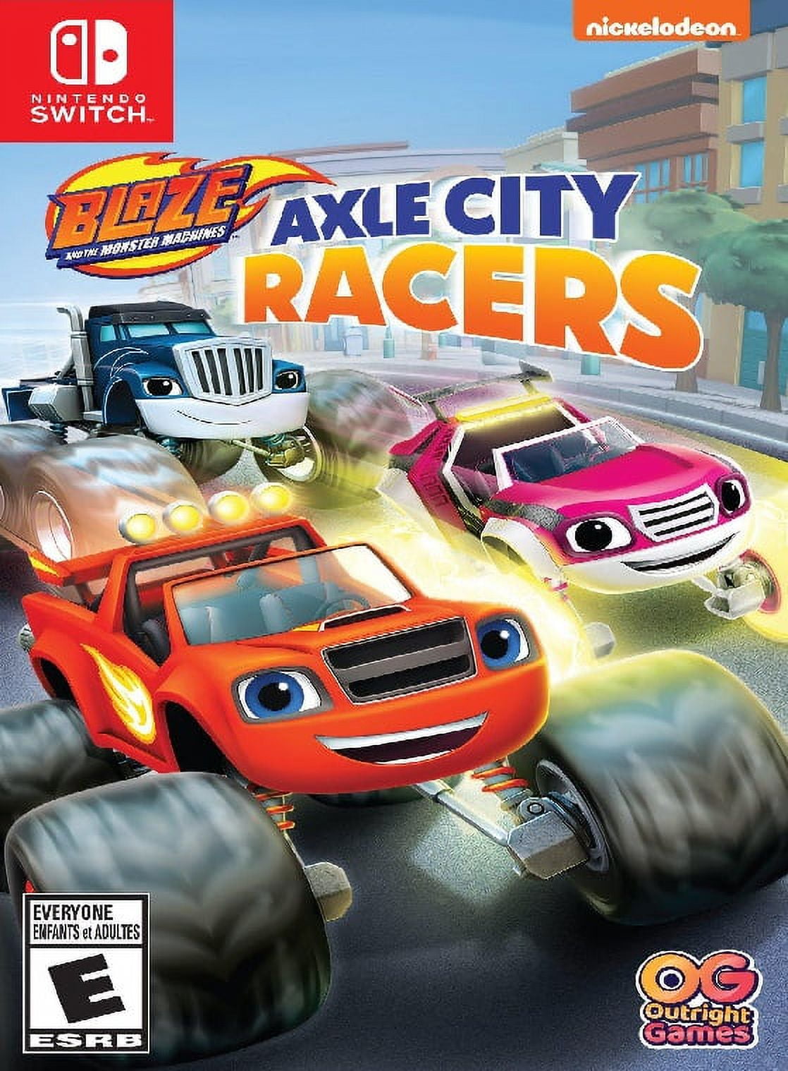 Restored Blaze and the Monster Machines Axle City Racers Nintendo ...
