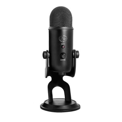 Restored Blue Microphones Yeti USB Microphone - Blackout Edition ...