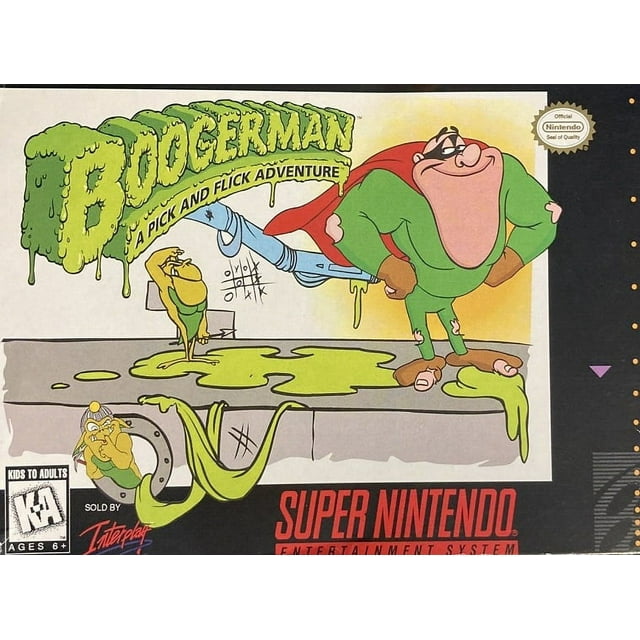 Restored Boogerman: A Pick & Flick Adventure (Super Nintendo, 1995 ...