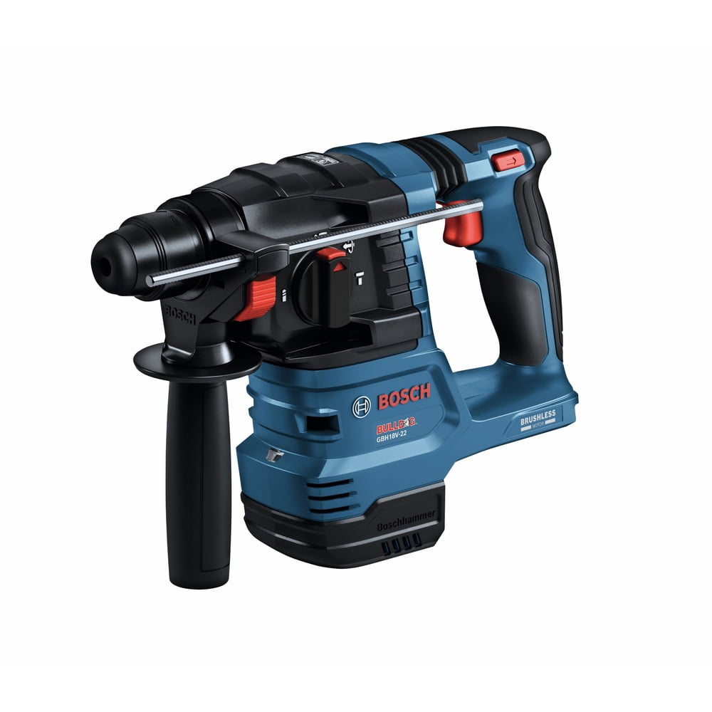 Restored Bosch GBH18V-22N-RT 18V Brushless Lithium-Ion SDS-Plus Bulldog 3/4 in. Cordless Rotary ...