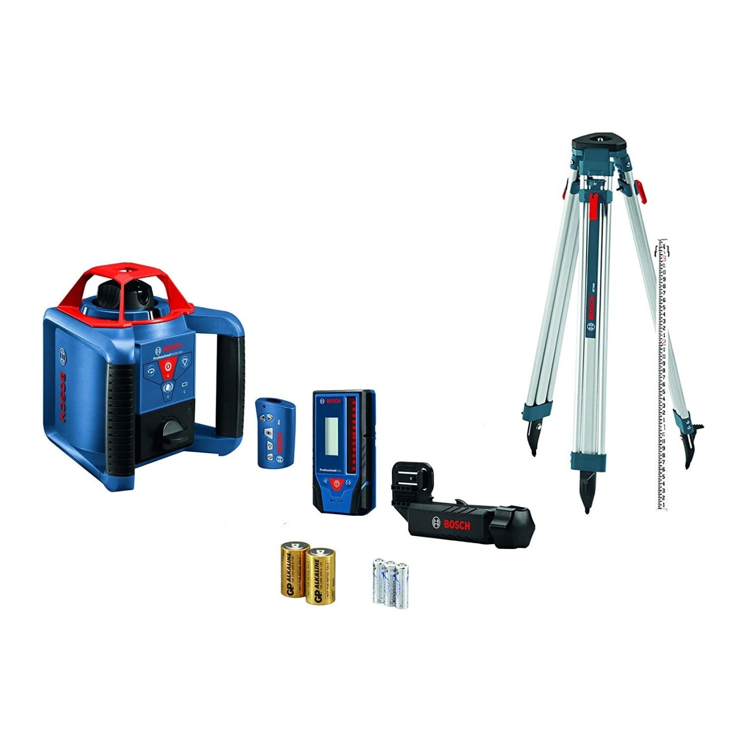 Restored Bosch Self-Leveling Rotary Laser Kit (Refurbished) - Walmart.com