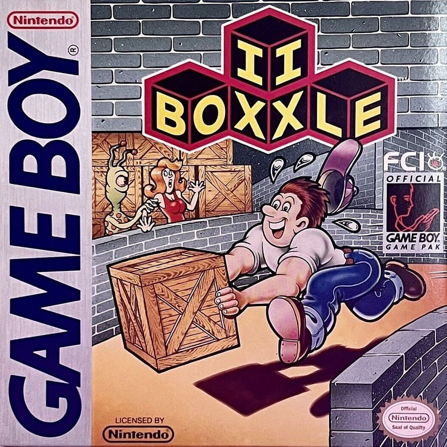 Restored Boxxle II (Nintendo GameBoy Original, 1992) Puzzle Game ...