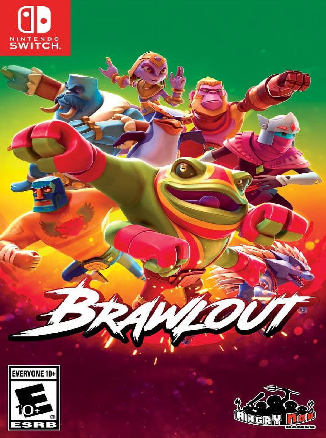 Restored Brawlout (Nintendo Switch) Fighting Game (Refurbished ...