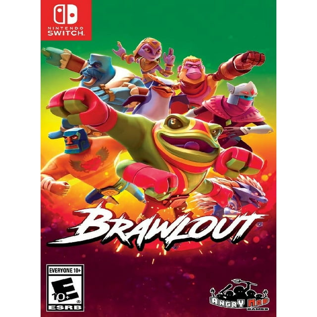 Restored Brawlout (Nintendo Switch) Fighting Game (Refurbished ...
