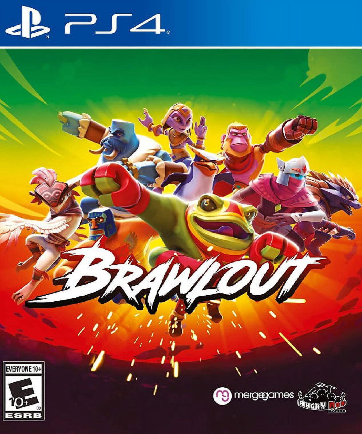 Restored Brawlout (Sony Playstation 4, 2018) Fighting Game (Refurbished ...