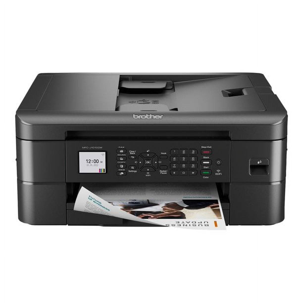 Restored Brother MFC-J1010DW Wireless Color Inkjet All-in-One Printer ...