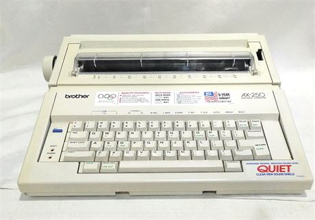 Restored Brother model AX250 Electronic Self Correcting Typewriter ...