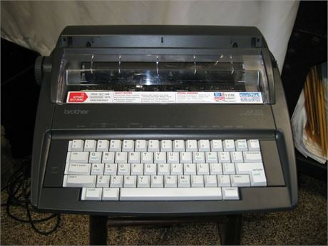 Restored Brother model AX325 Electronic Self Correcting Typewriter ...