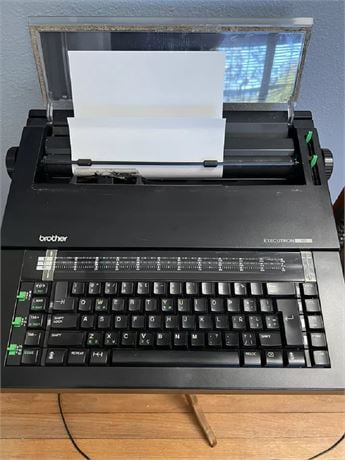 Restored Brother model CE65 Electronic Self Correcting Typewriter ...
