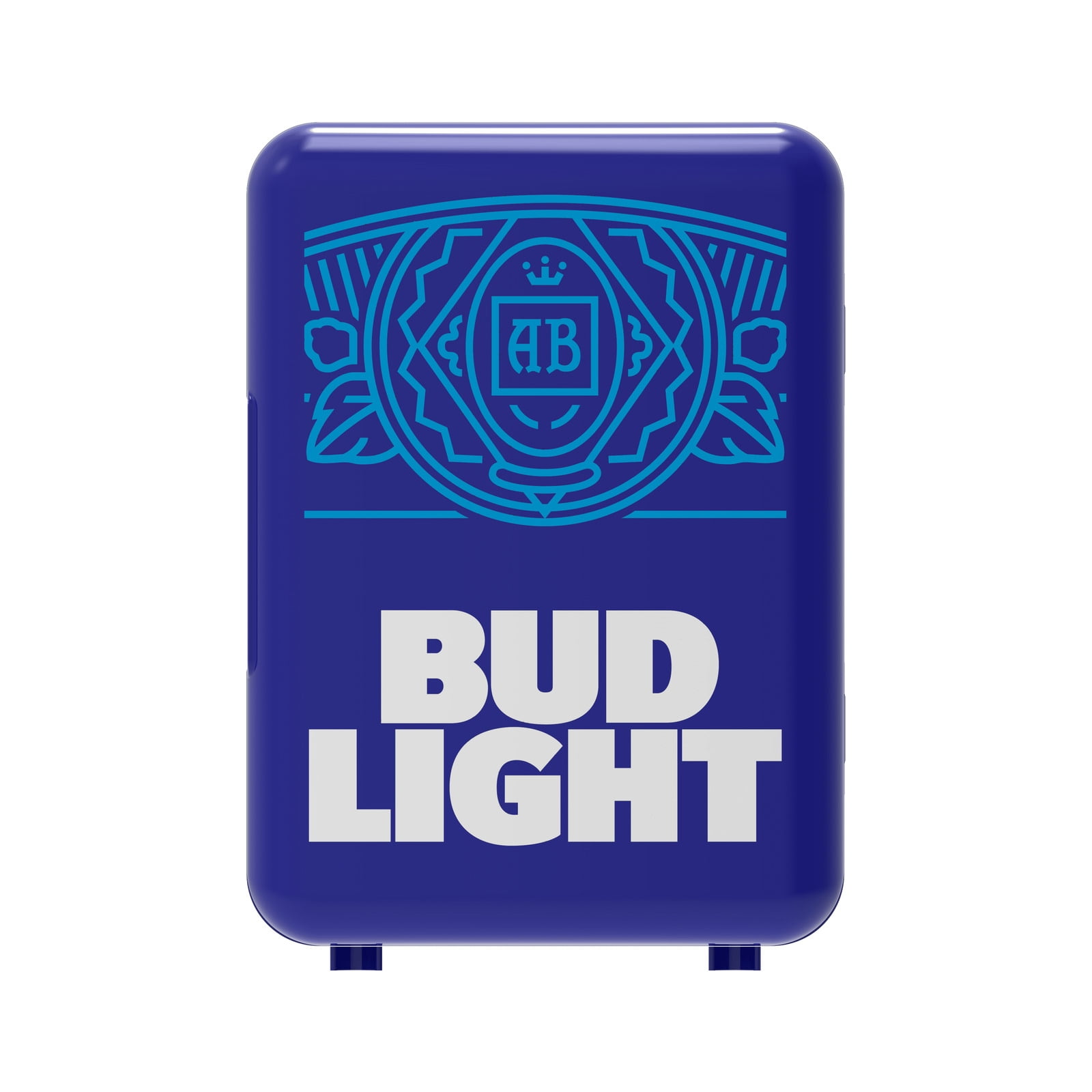 Restored Bud Light 6 Can/4 Liter Capacity Mini Beverage Cooler ...
