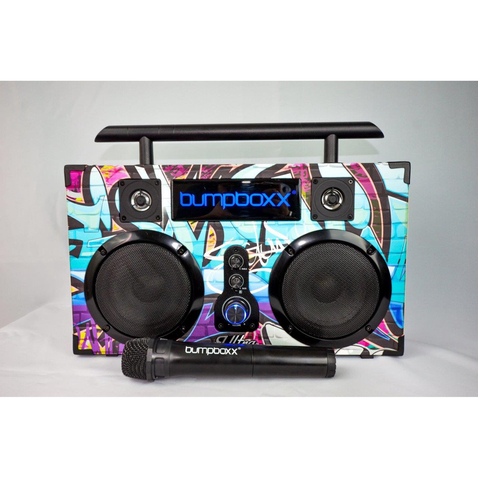 Restored Bumpboxx Portable Bluetooth Speaker Ultra NYC Graffiti | Retro ...