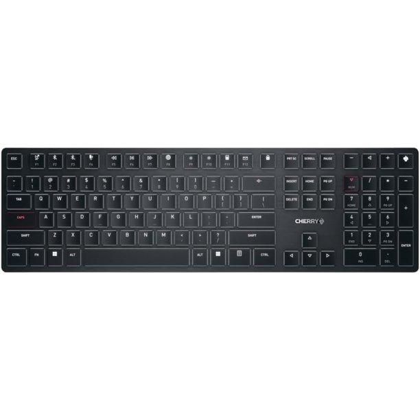 Restored CHERRY KW X ULP Ultra Slim Wireless Mechanical Keyboard ...