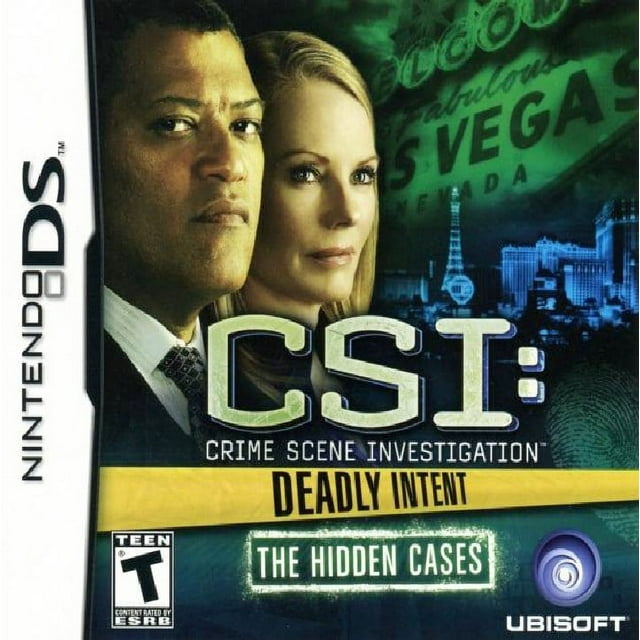 Restored CSI: Crime Scene Deadly Intent The Hidden Cases (Nintendo DS ...