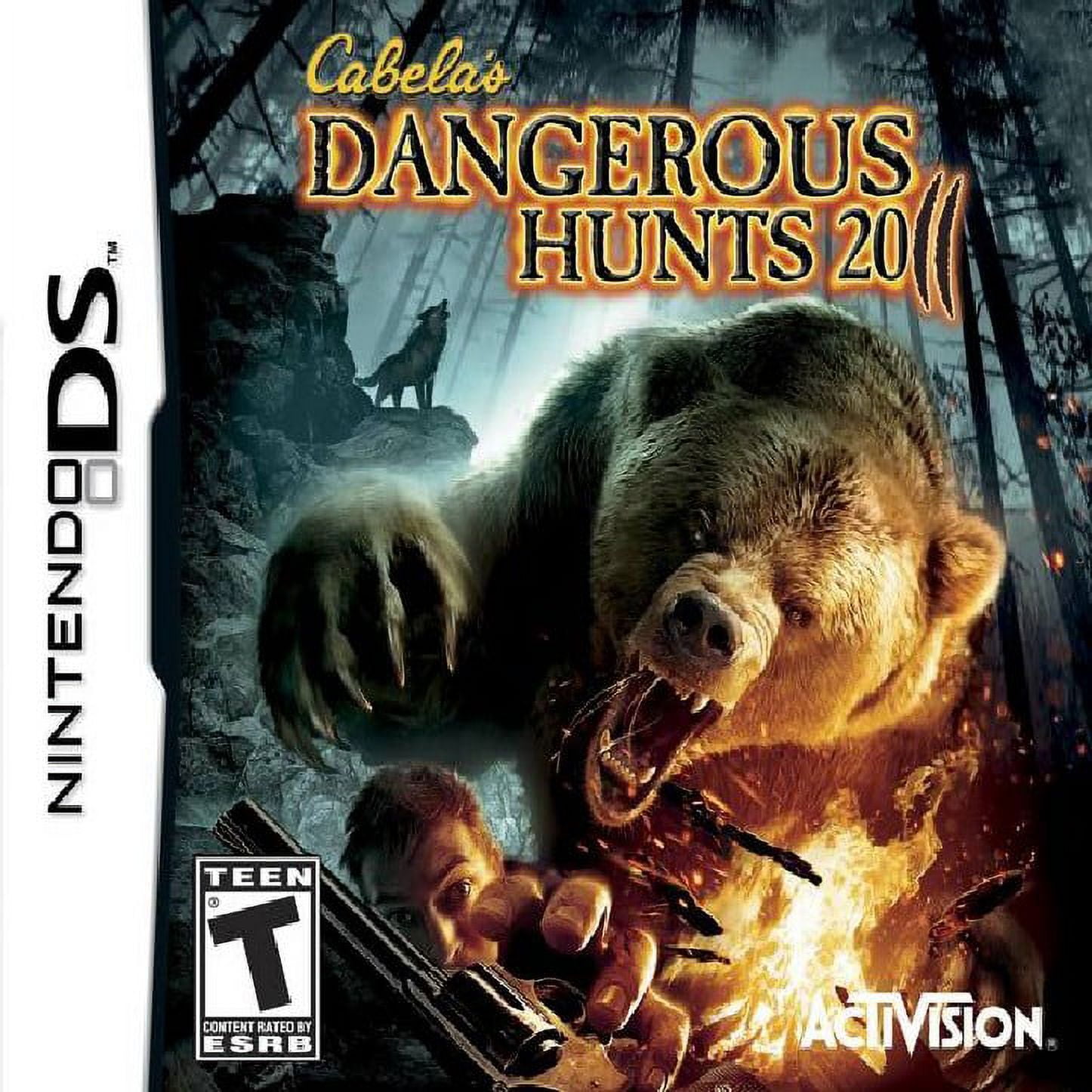 Restored Cabela's Dangerous Hunts 2011 (Nintendo DS, 2010) Hunting Game ...
