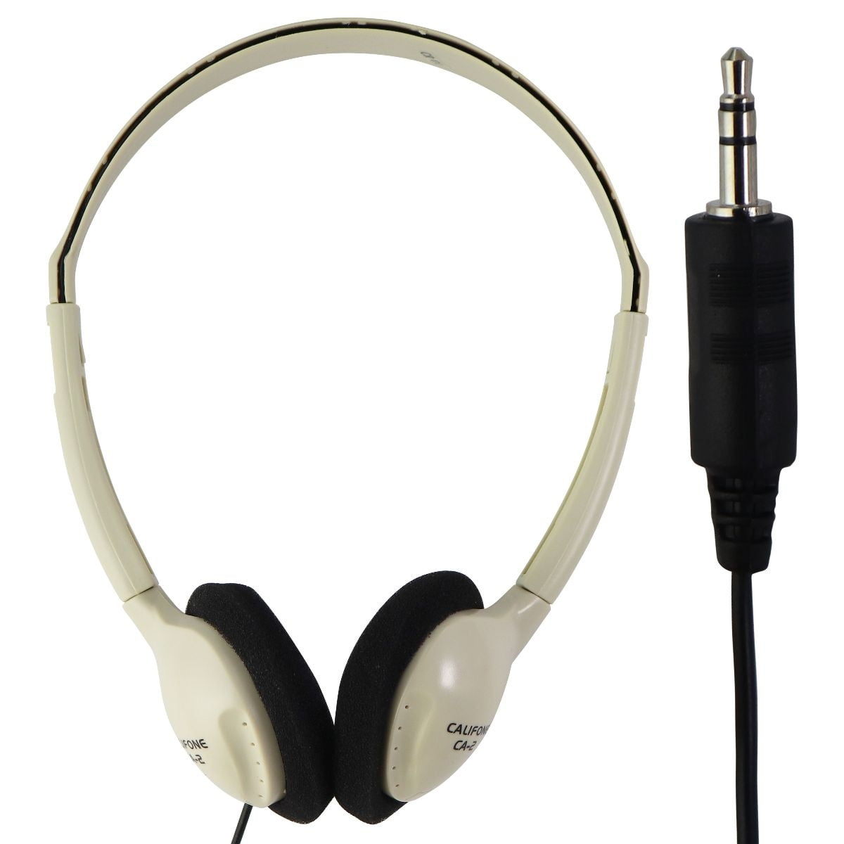 Restored Califone CA-2 Wired 3.5mm Stereo Headphones - Beige ...