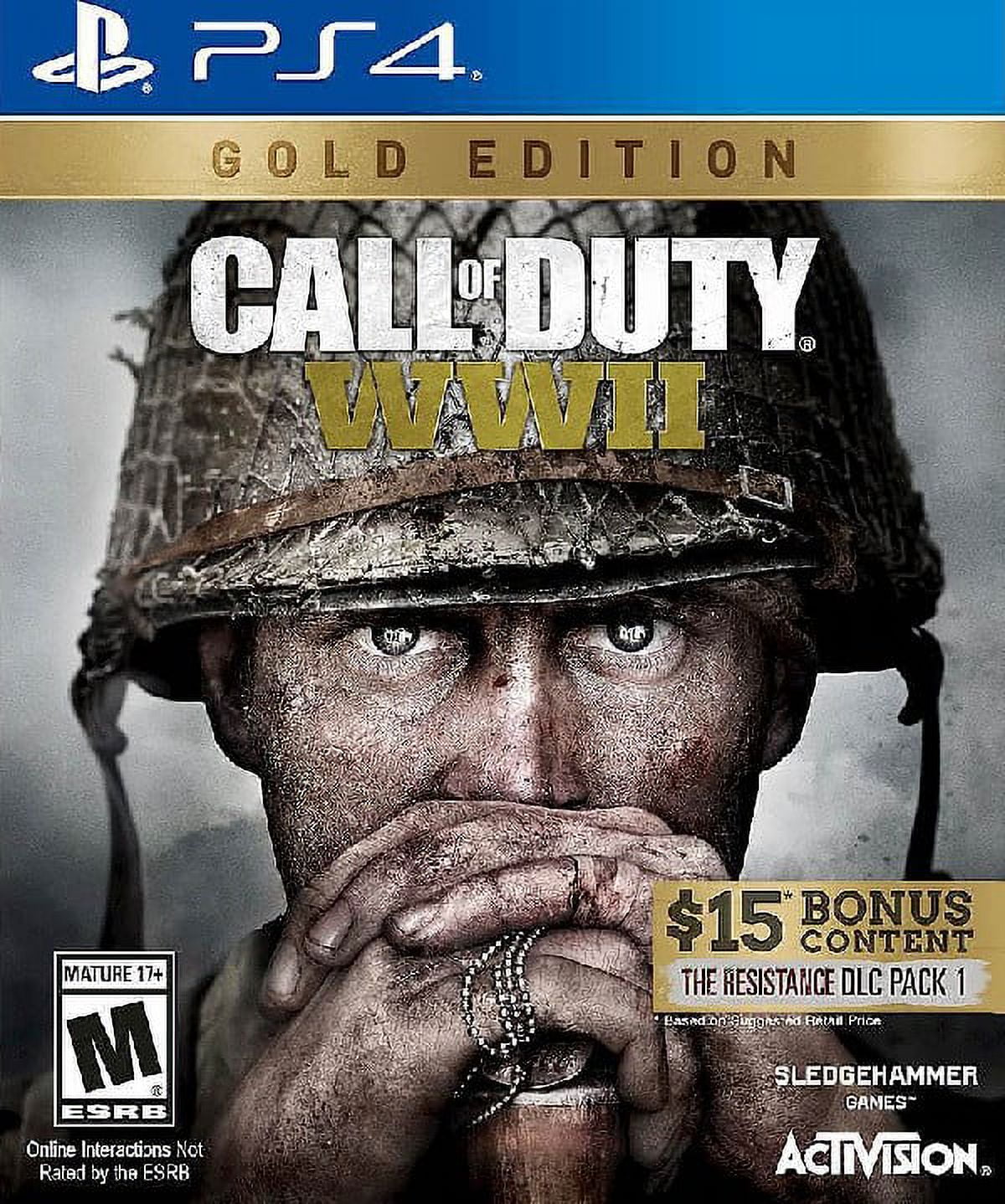 Restored Call of Duty: WWII Gold Ed. (Sony PlayStation 4, 2017) Shooter ...