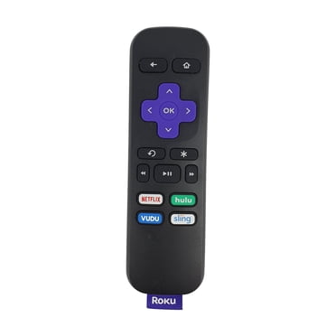 Sharp Original Roku TV Remote Control with Netflix, Hulu, VUDU, Sling ...