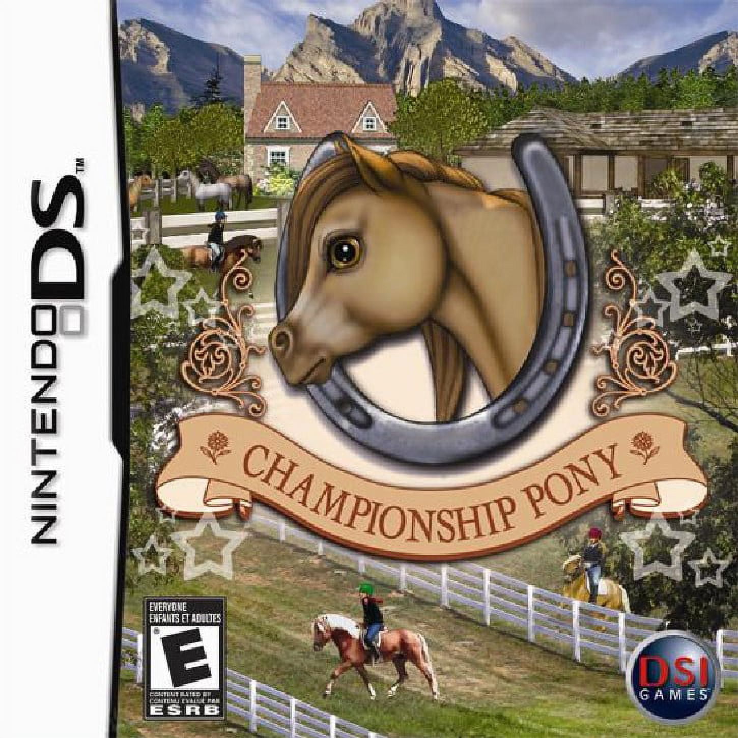 Restored Championship Pony (Nintendo DS, 2008) Horseback Riding Game ...