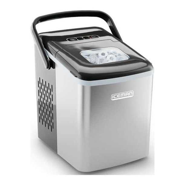 Restored Chefman Dual-Size Ice Machine, Portable Ice Maker Machine ...