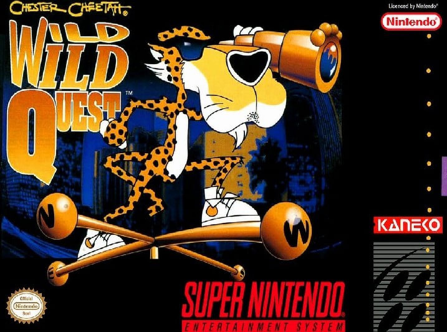 Restored Chester Cheetah: Wild Wild Quest (Super Nintendo, 1994) SNES ...