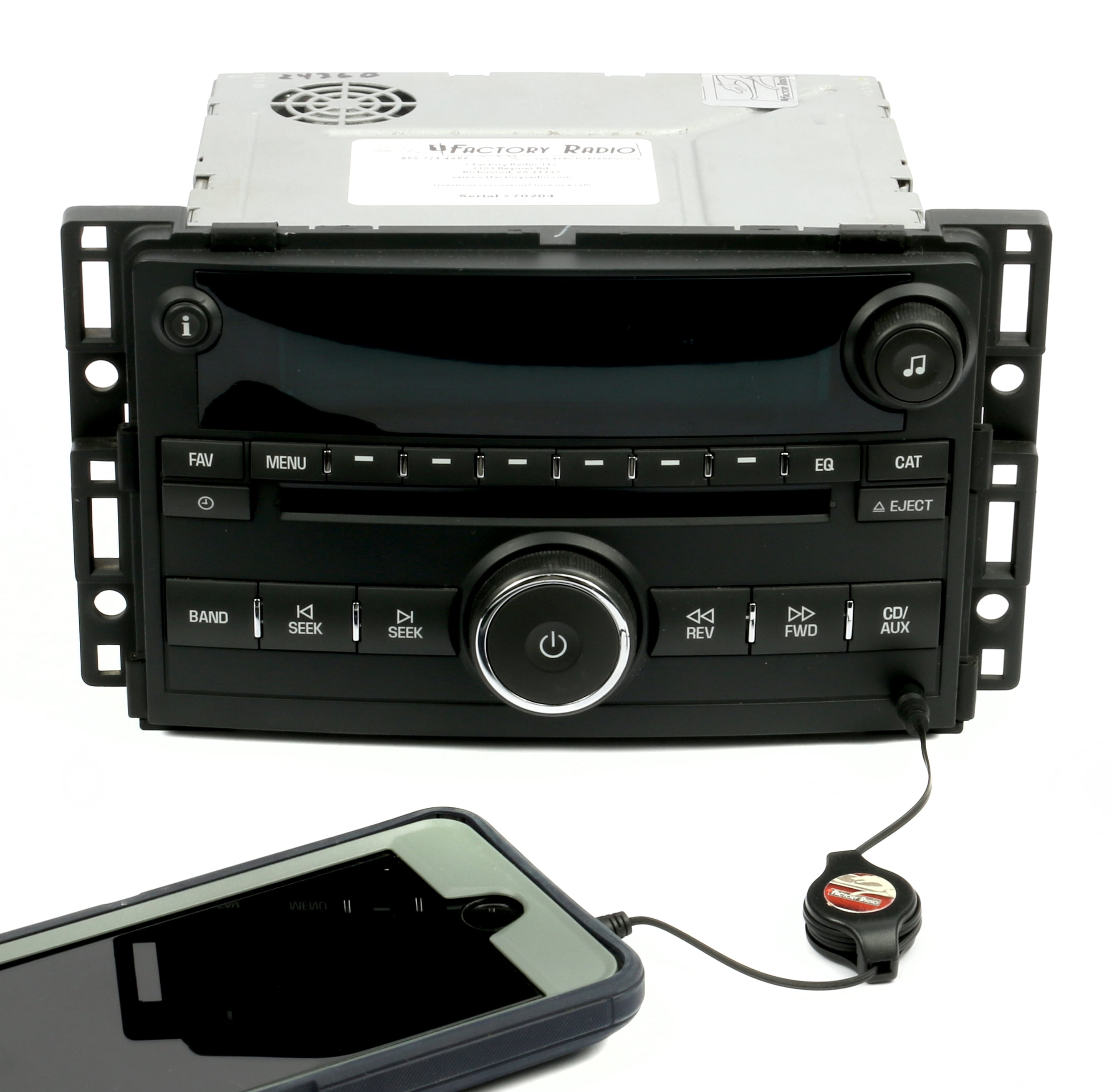 Restored Chevrolet 2007-08 HHR OEM AM FM Bluetooth Input CD Player ...