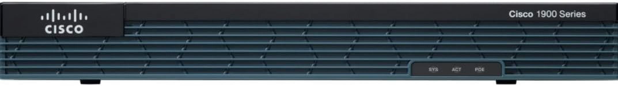 Restored Cisco 1921 Wired Router Gigabit Ethernet Multicolour 1921 SEC ...