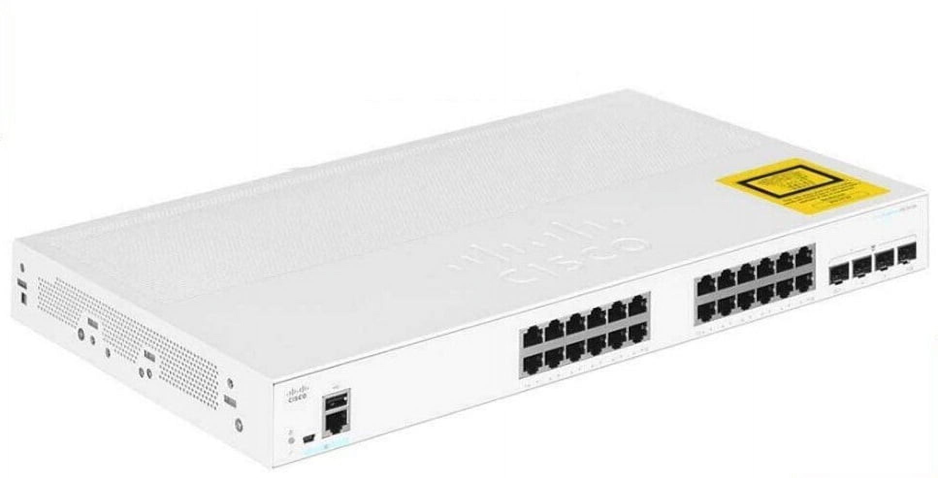 Restored Cisco 350 CBS350-24T-4G 24-Port 10/100/1000, 4 SFP ports ...