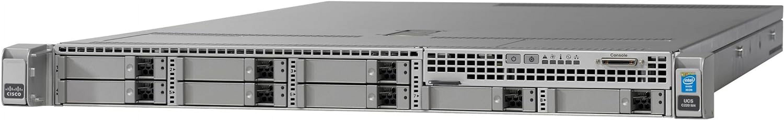 Restored Cisco C220 M4 1U Rack Server - 2 x Intel Xeon E5-2630 v4 Deca ...
