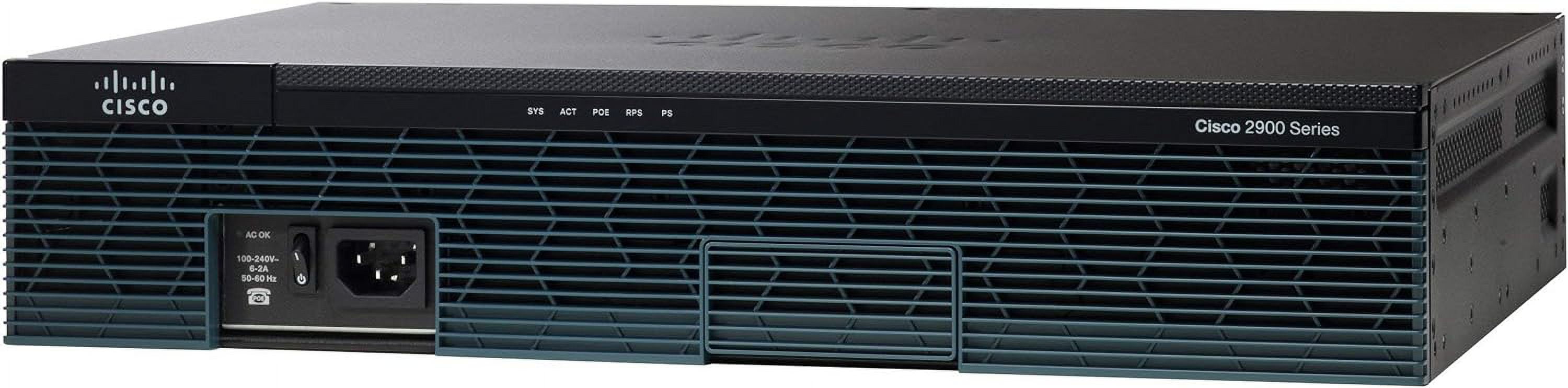 Restored Cisco CISCO2911/K9 2911 W/3 GE 4 EHWIC 2 DSP 1 SM 256 ...