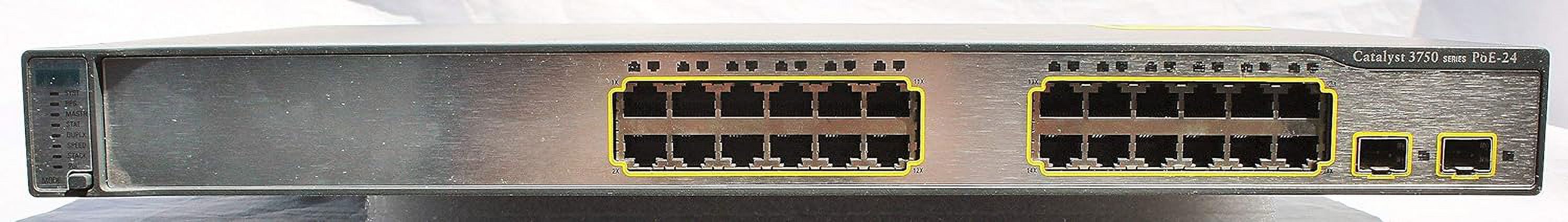 Restored Cisco Catalyst WS-C3750-24PS-S Managed Switch 24 Ports (Refurbished) - Walmart.com