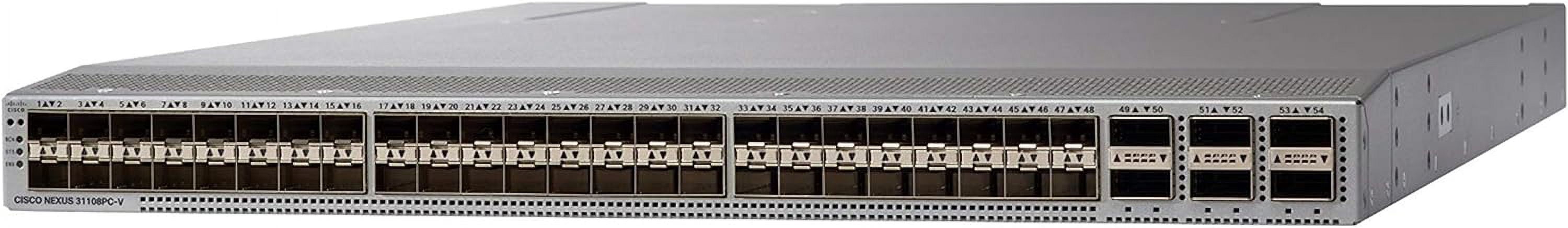 Restored Cisco N9K-C93180YC-EX, Nexus 9K Fixed with 48p 1/10G/25G SFP ...