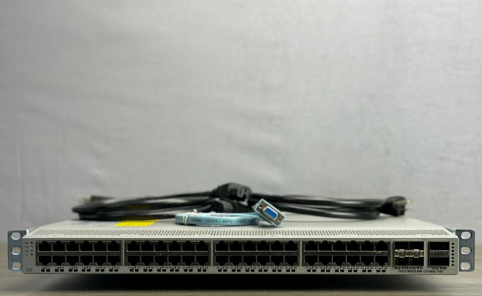 Restored Cisco N9K-C9348GC-FXP 48x 1GB RJ-45 4x 25GB SFP28 2x 100GB (B ...