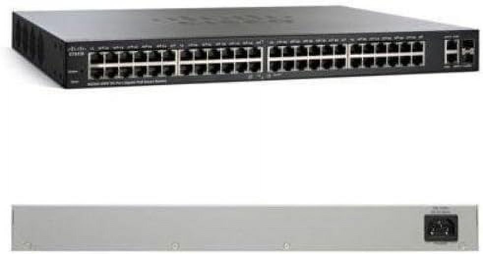 Restored Cisco SG200-50FP 50 Port Gigabit Smart Ethernet Switch (Refurbished) - Walmart.com