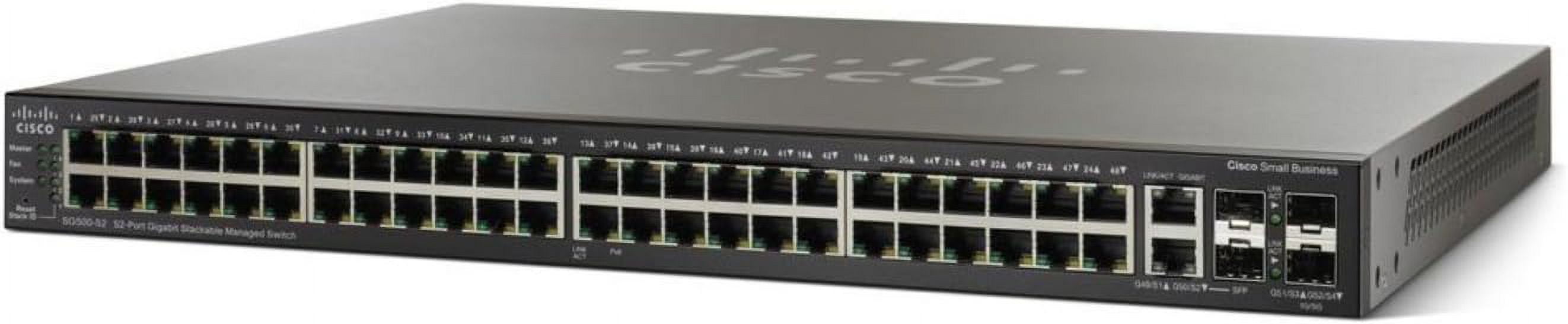 Restored Cisco Small Business SG500-52MP Switch Managed 48 x 10/100 ...