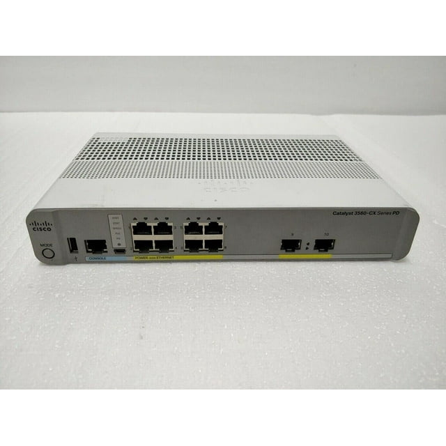 Restored Cisco Ws C3560cx 8pt S Catalyst 3560 Cx Pd Pse 8 Port Networking Device Refurbished