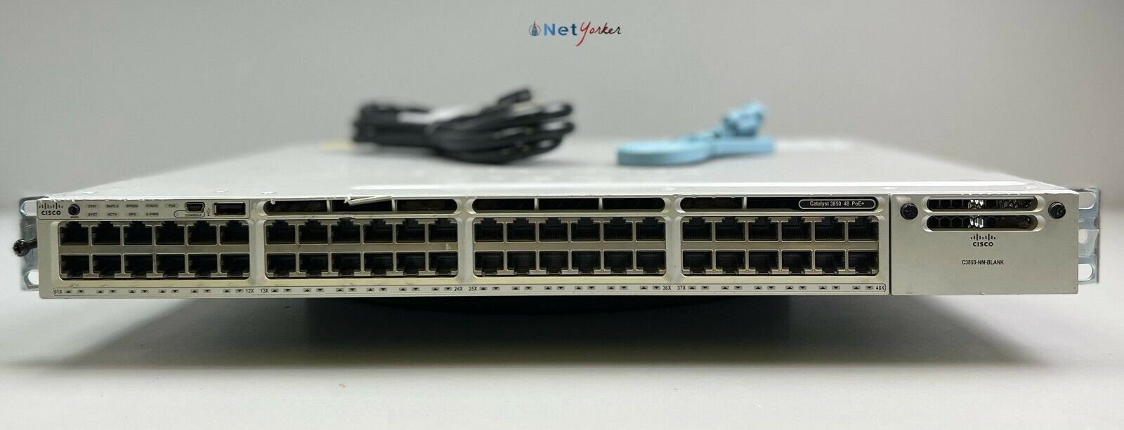 Restored Cisco WS-C3850-48F-L 48 Port PoE+ Gigabit Ethernet Switch (Refurbished) - Walmart.com