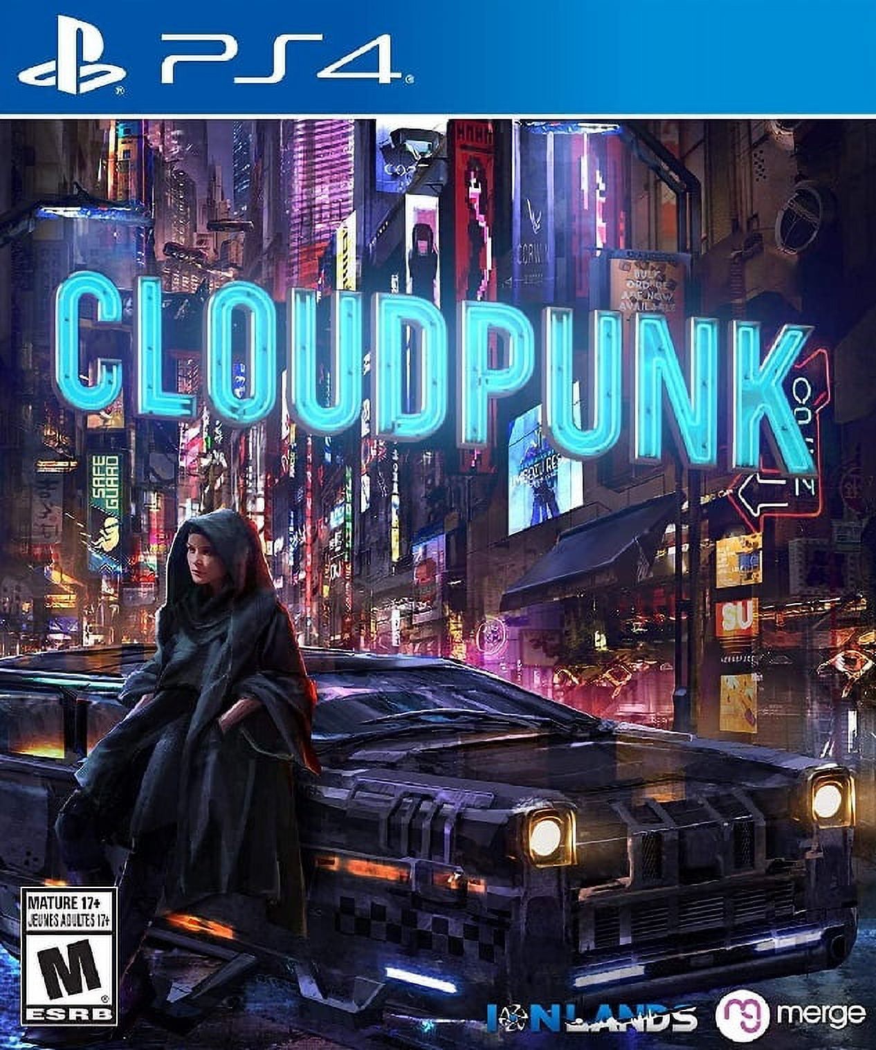 Restored Cloudpunk (Sony Playstation 4, 2020) RPG Game (Refurbished ...