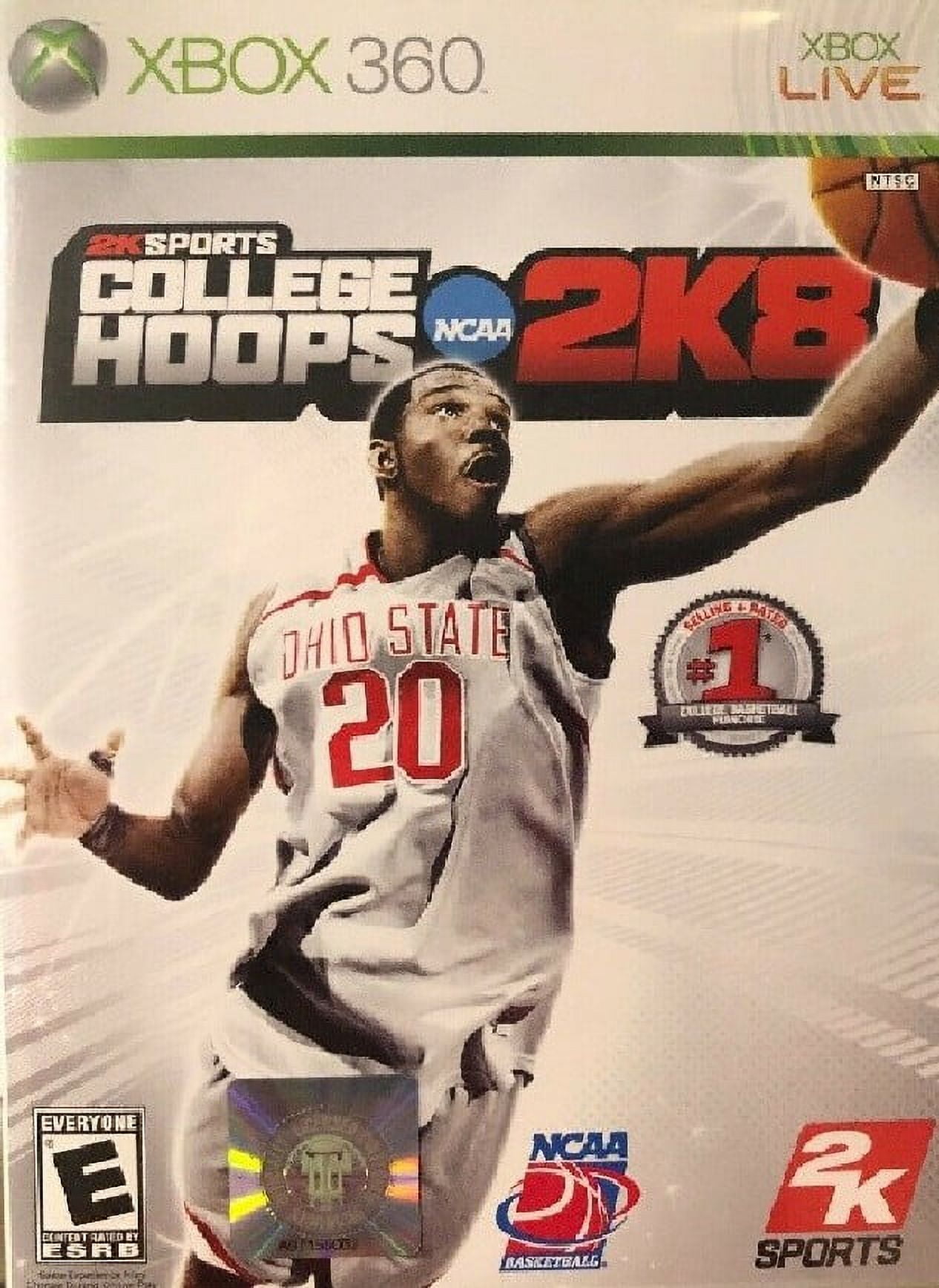 Restored College Hoops 2K8 (Microsoft Xbox 360, 2007) Basketball Game ...
