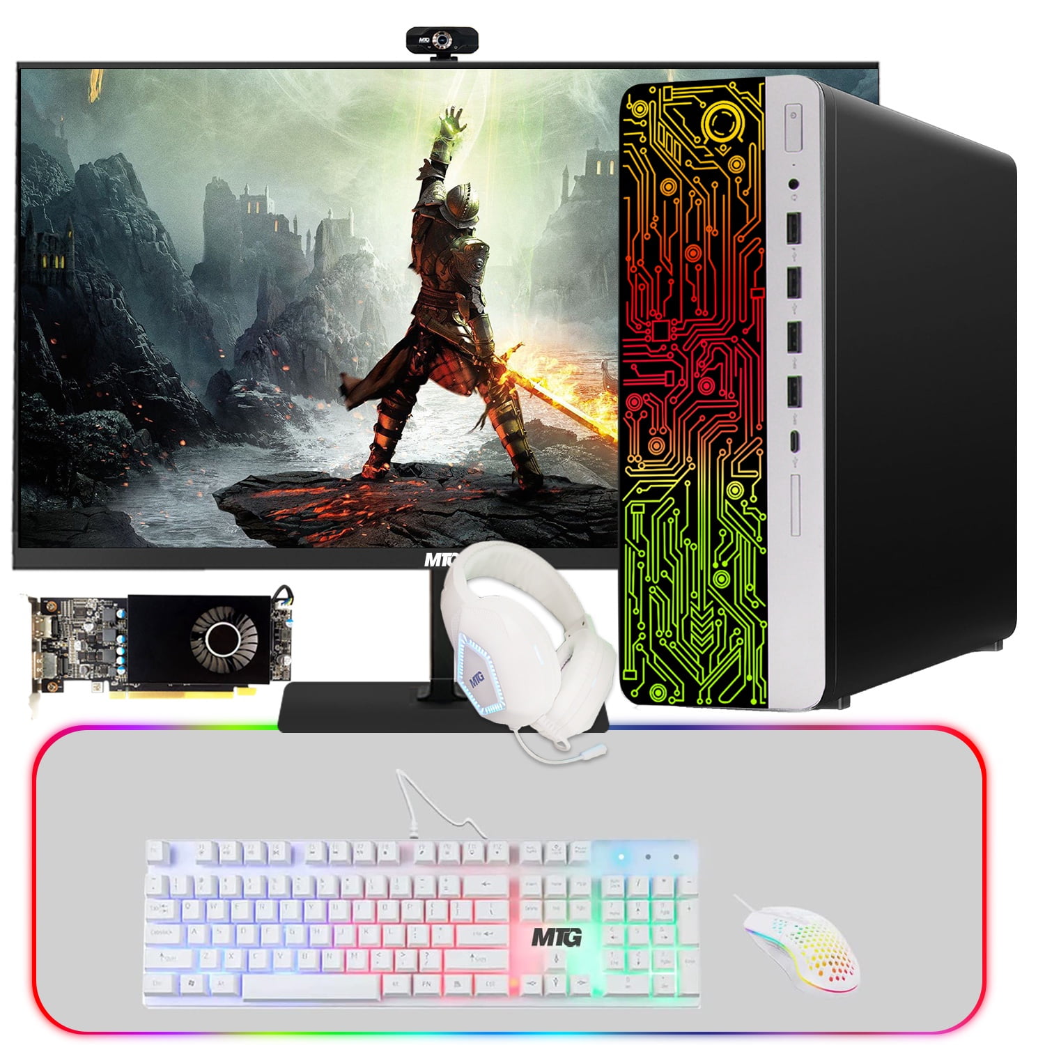 Restored HP G3 Computer Desktop PC, Intel Core i7 6th Gen, AMD RX 550 ...